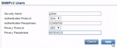 Tutorial - How to Configure SNMPv3 on iLO Interface