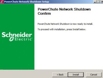 Tutorial - APC UPS PowerChute Network Shutdown Installation on Windows