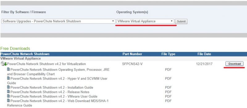 チュートリアル - Vmware ESXi の APC UPS PowerChute ネットワーク シャットダウンインストール