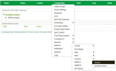 Tutorial - APC UPS SNMP Configuration - Smart-UPS