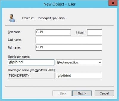 Tutorial - GLPI LDAP Authentication on Active Directory