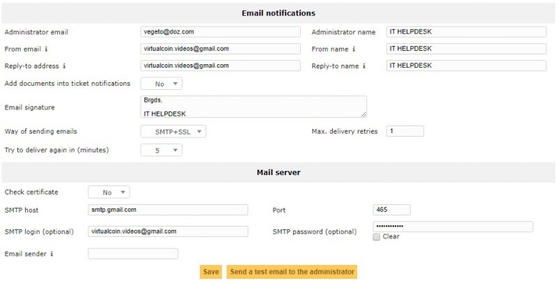 Tutorial - GLPI Email Notification Setup | Step by Step