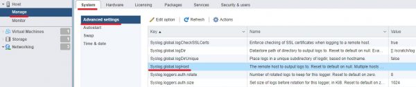 Tutorial Vmware Esxi Syslog Configuration Step By Step
