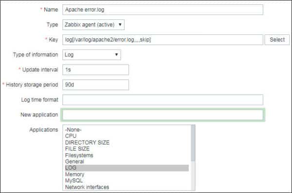 Tutorial - Zabbix Monitoring Apache Log Files [ Step by Step ]