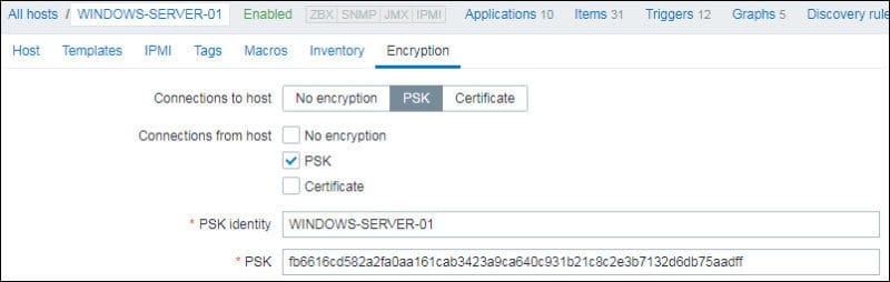 Tutorial Zabbix Monitoring Windows Using Psk Encryption Step By Step 1578