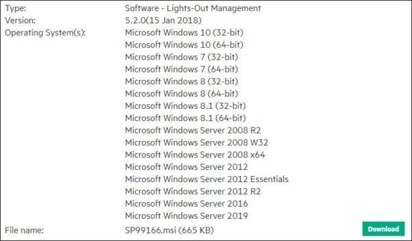 Tutorial - Installing HP Lights-Out Configuration Utility on Windows