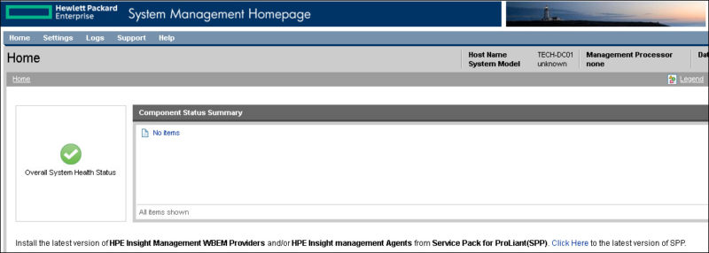 Tutorial - Installing HP System Management Homepage on Windows