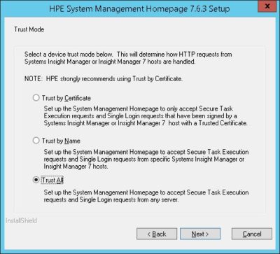 Tutorial - Installing HP System Management Homepage on Windows