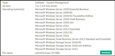 Tutorial - Installing HP System Management Homepage on Windows