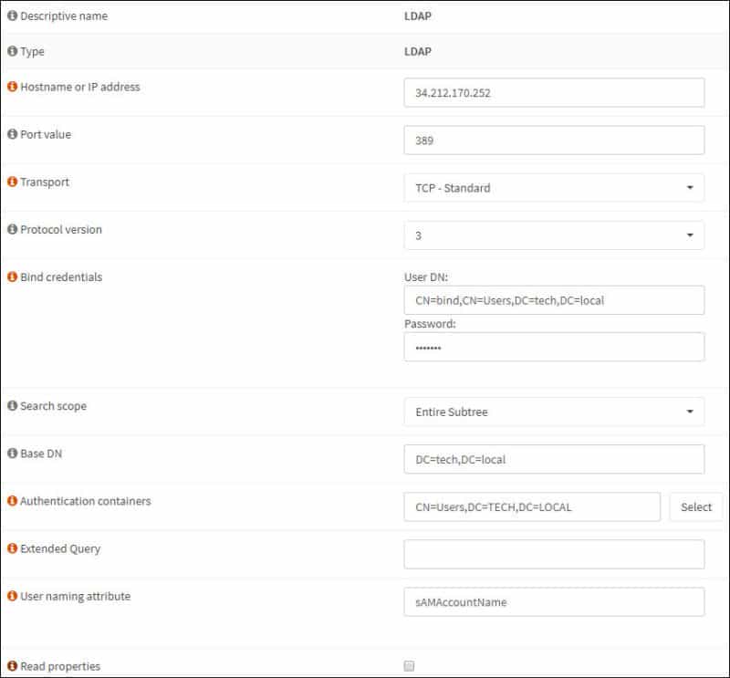 Tutorial Opnsense Ldap Authentication On Active Directory Step By Step