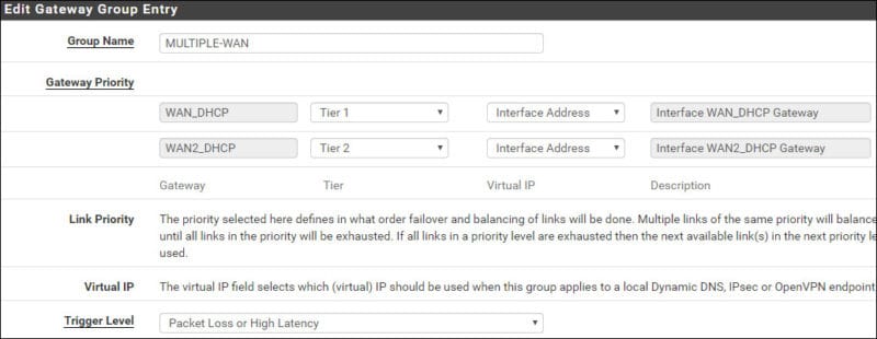 Tutorial Pfsense Multiple Wan Failover Configuration Step By Step