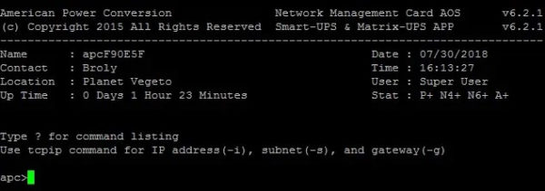 Tutorial APC UPS - Discover the IP address [ Step by Step ]