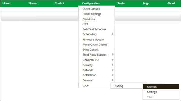 Tutorial Apc Ups Syslog Configuration Step By Step