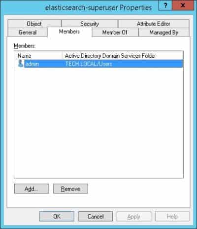 Tutorial ElasticSearch - LDAP Authentication on the Active Directory