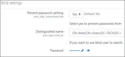 Tutorial Moodle - LDAP Authentication on the Active Directory