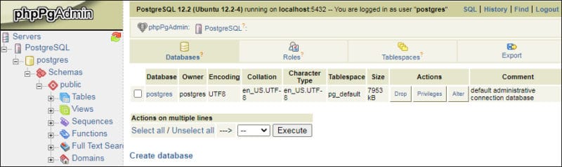 Tutoria PhpPgAdmin - Installation on Ubuntu Linux [ Step by step ]
