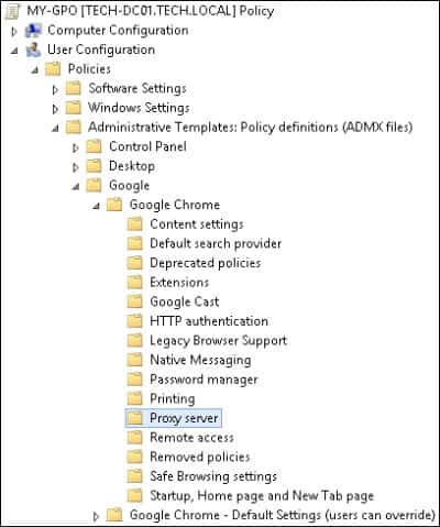 Tutorial GPO - Proxy configuration on Google Chrome [ Step by step ]