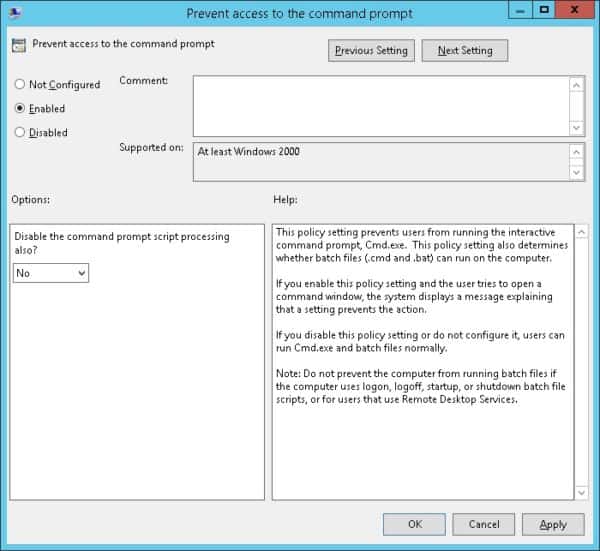 Tutorial Gpo Prevent Access To The Command Prompt Step By Step