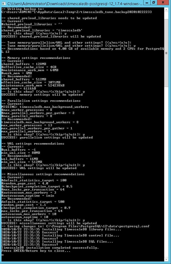 Tutorial Installing Timescaledb On Windows Step By Step