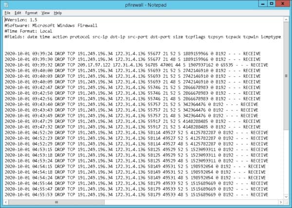 Tutorial Windows Firewall Enable Packet Logging Step By Step