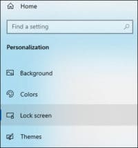 Windows 10 - Disable the Slideshow on the locked screen [ Step by step ]