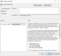 Tutorial GPO - Enable Windows Defender cloud-based protection