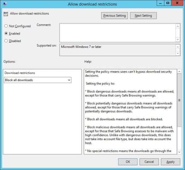 Tutorial GPO - Blocking downloads on Google Chrome [ Step by step ]