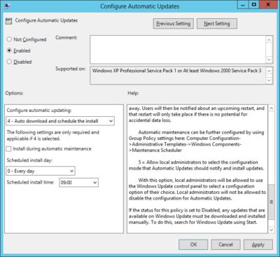 Tutorial GPO - Configure automatic updates on Windows [ Step by step ]
