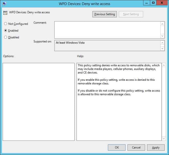 Tutorial GPO - Disable mobile phone as removable storage Tutorial GPO - Disable mobile phone as removable storage