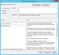 Tutorial GPO - Blocking downloads on Microsoft Edge [ Step by step ]
