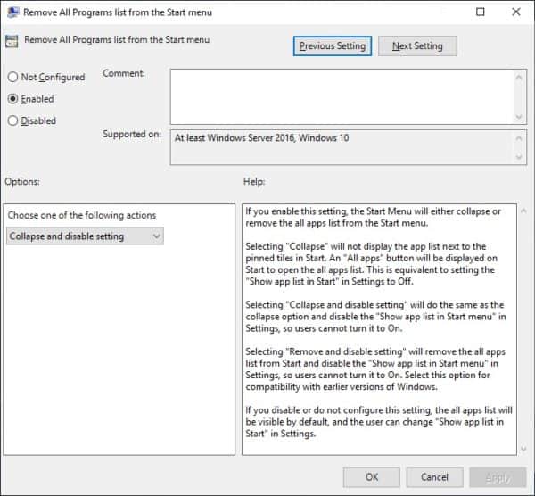 Tutorial GPO - Remove all programs from the Start menu [ Step by step ]
