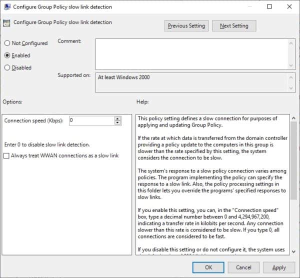 Tutorial GPO - Disable Slow link detection [ Step by step ]