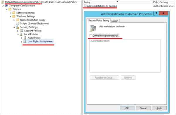 Tutorial GPO - Allow user to add computers to the domain [ Step by step ]