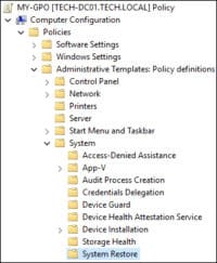 Tutorial GPO - Automatic creation of restore point [ Step by step ]