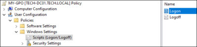 Tutorial GPO - Scripts de inicio de sesión con Powershell