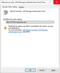 Tutorial GPO - Disable NTLM version 1 [ NTLMv1 ]