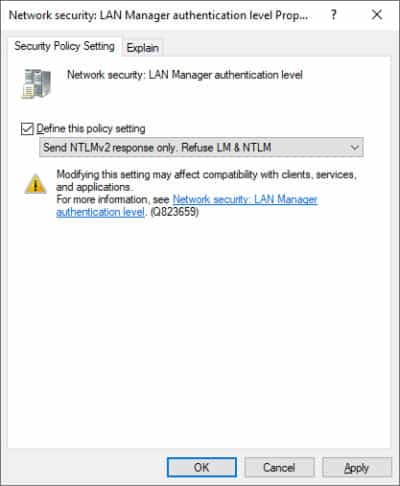 Tutorial GPO - Disable NTLM version 1 [ NTLMv1 ]
