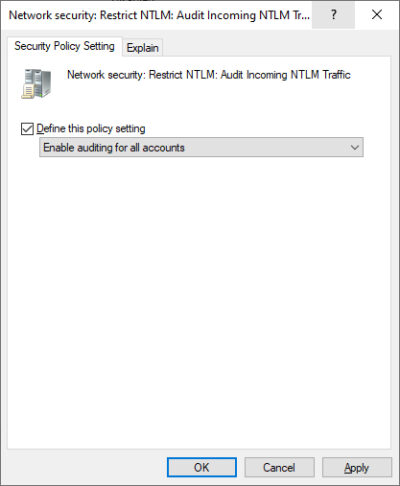 Tutorial GPO - Audit the NTLM authentication [ Step by step ]
